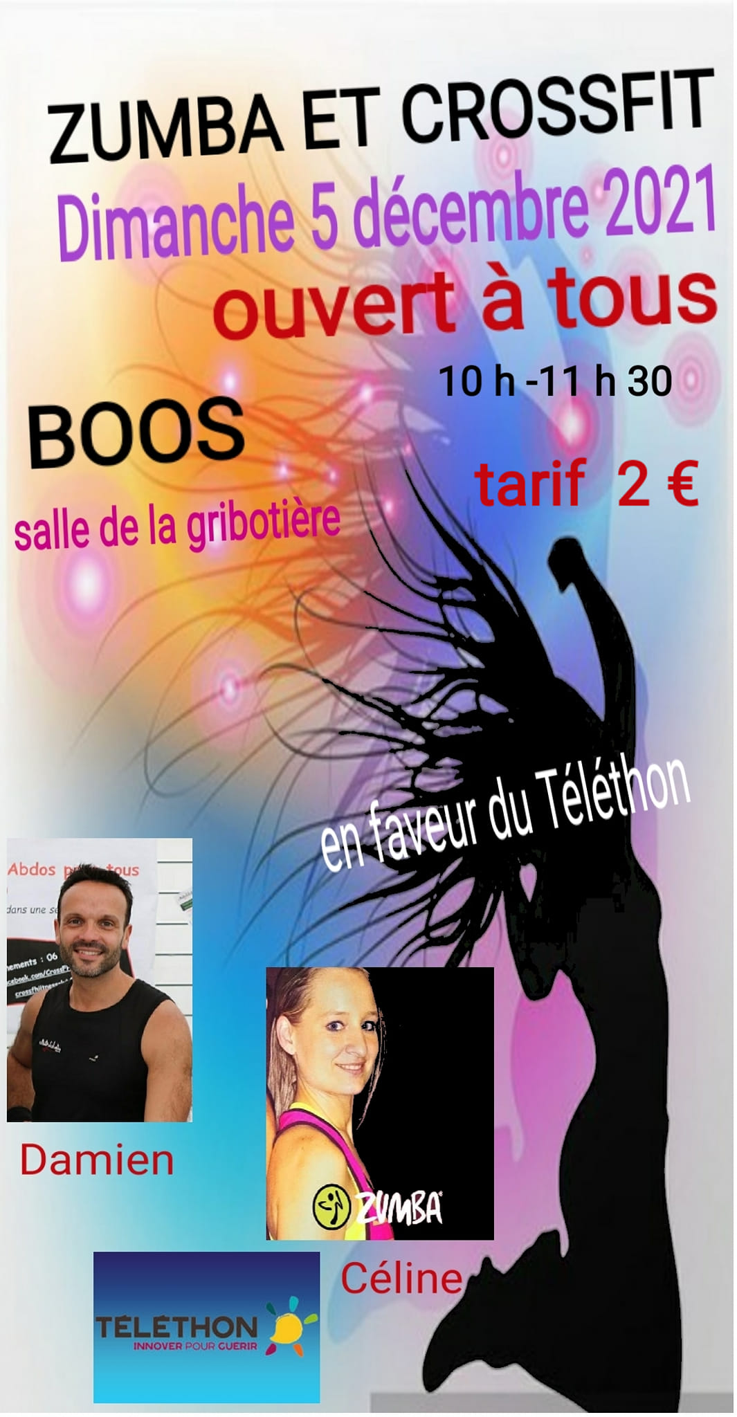 Mairie de Boos - Téléthon : Zumba et Crossfit - Mairie de Boos