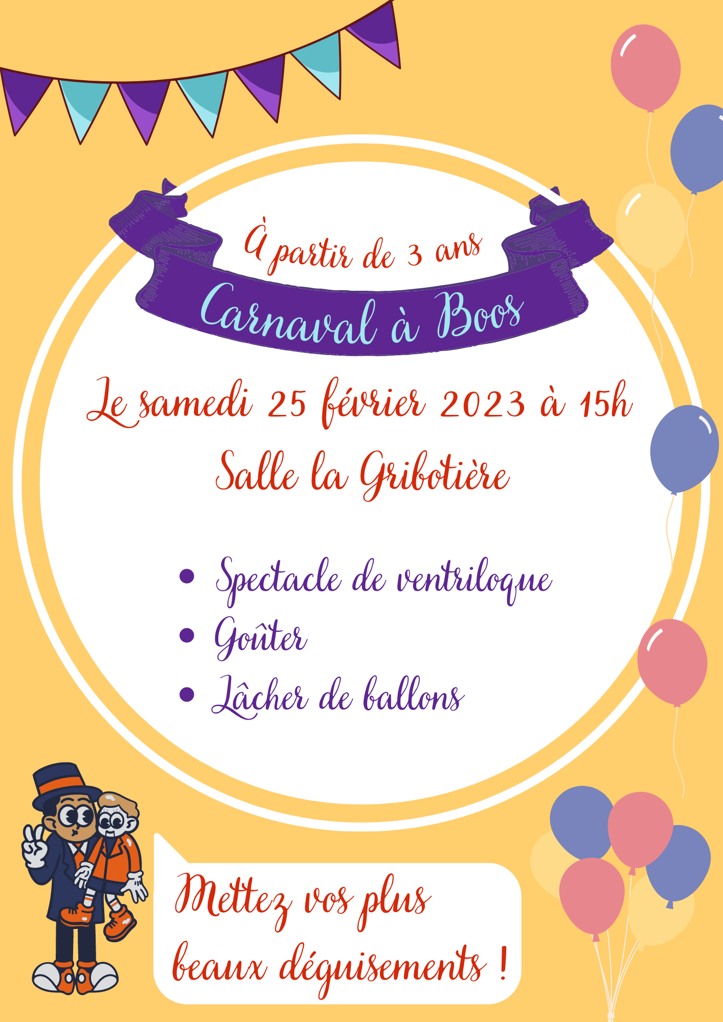 Mairie de Boos - Carnaval - Mairie de Boos