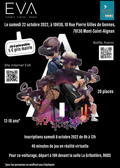 Mairie de Boos - EVA Réalité Virtuelle - Mairie de Boos